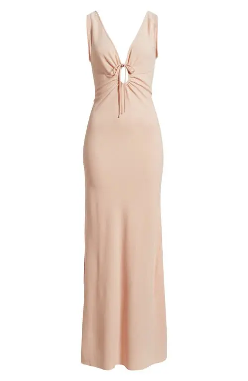 Black Halo Reese Low Back Gown