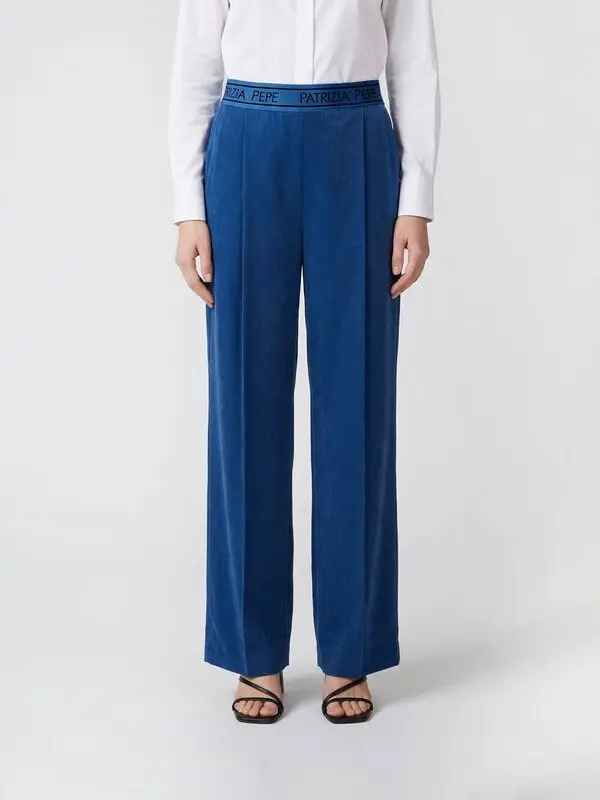 Patrizia Pepe Trousers - Blue