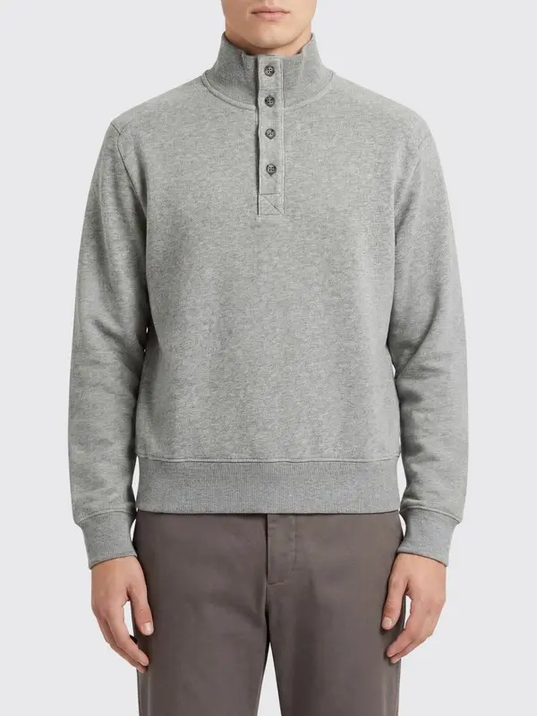 ENTIRE STUDIOS Ribbed High Neck Pullover - Grey