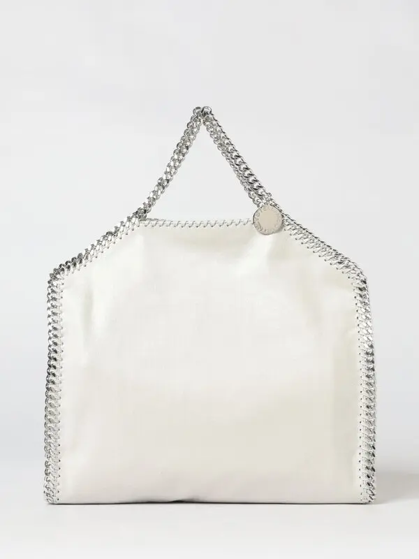 Stella McCartney Falabella Faux Suede Bag - Pearl