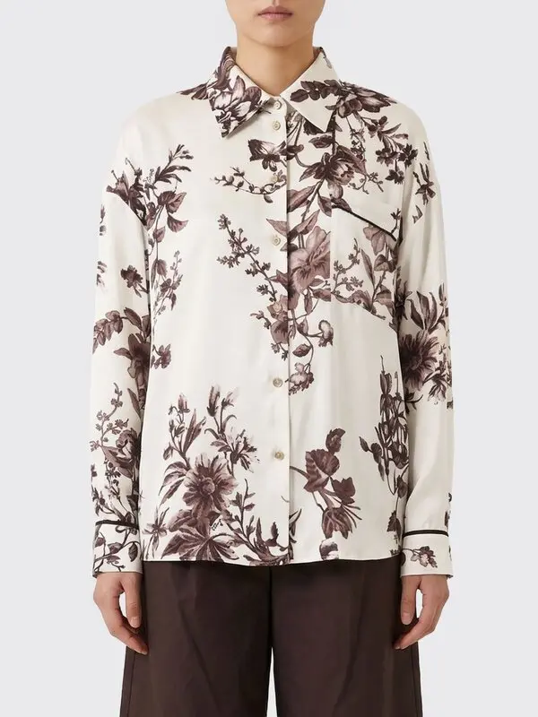Liu Jo Viscose Shirt With Floral Print