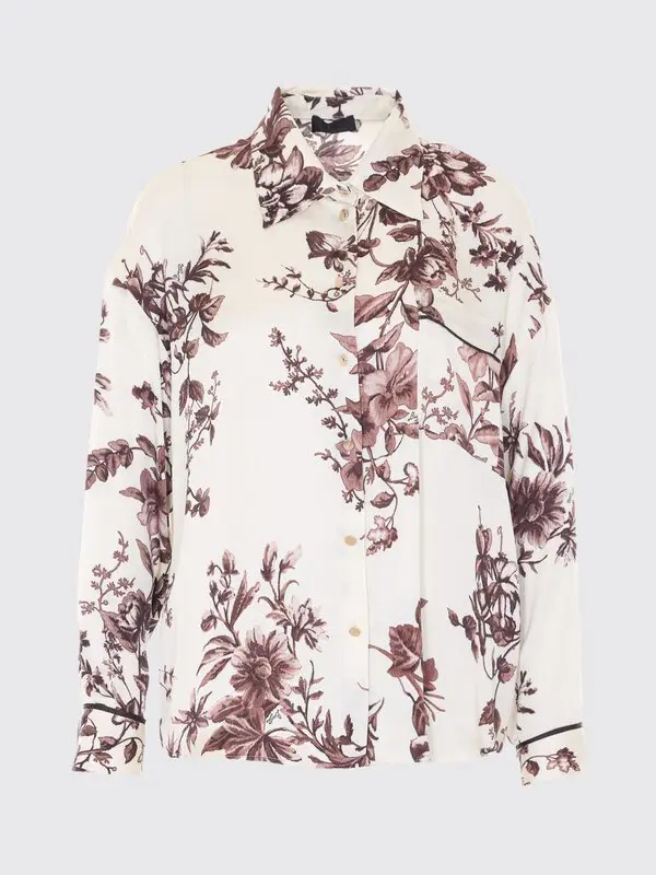 Liu Jo Viscose Shirt With Floral Print