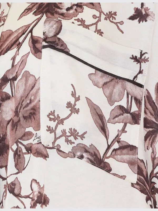 Liu Jo Viscose Shirt With Floral Print