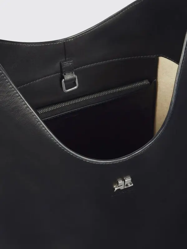 COURREGES Melt Shoulder Bag - Black