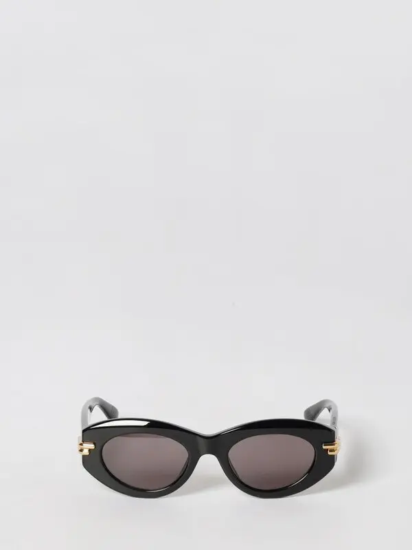 Bottega Veneta Mitre Cat-eye Sunglasses In Acetate With Contrast Logo