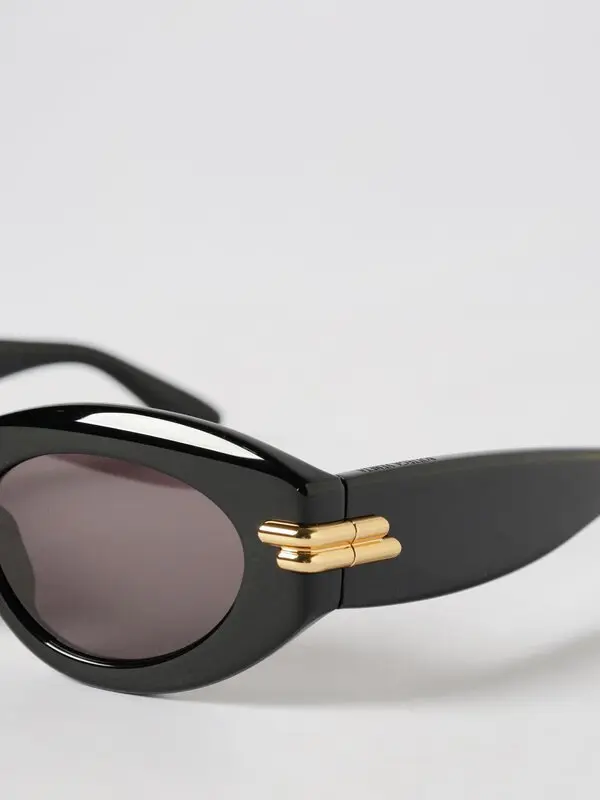 Bottega Veneta Mitre Cat-eye Sunglasses In Acetate With Contrast Logo
