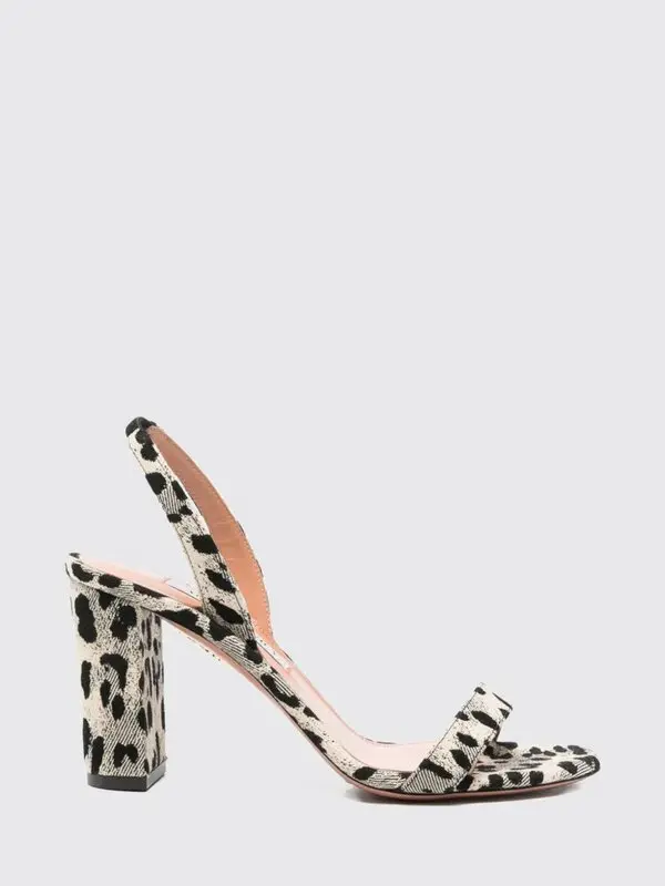 AQUAZZURA Heeled Sandal - Grey