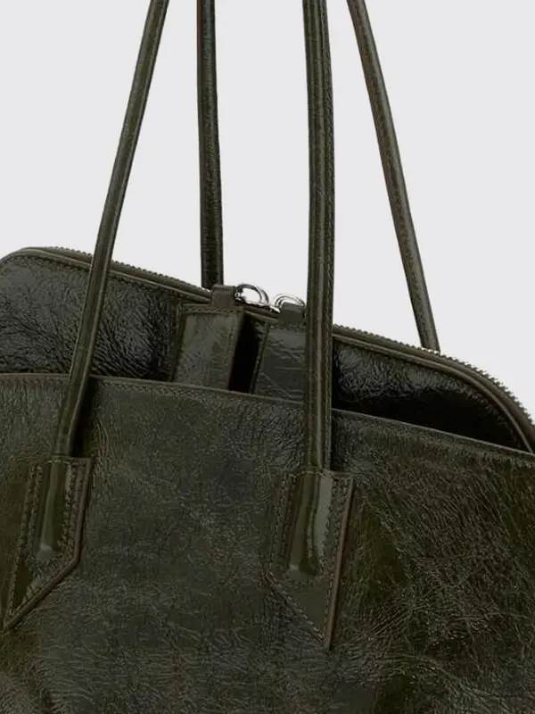 Attico La Passeggiata Aged Leather Bag