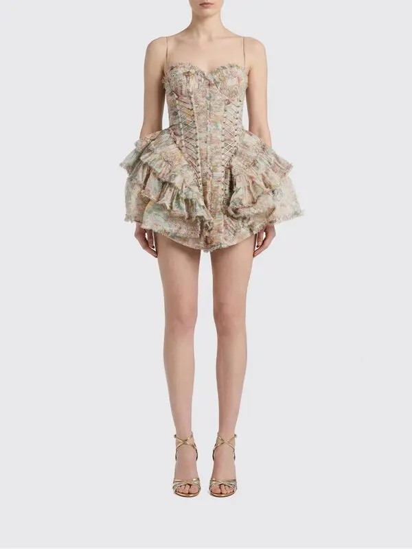 Zimmermann Printed Mini Dress - Multicolor