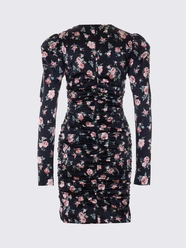 Dolce & Gabbana Floral Print Silk Mini Dress