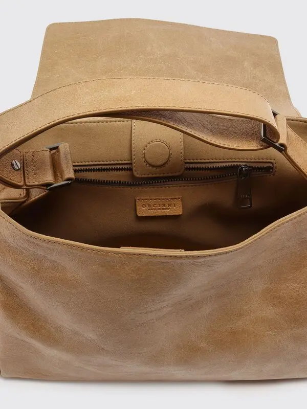 Orciani Sveva Stark Leather Bag
