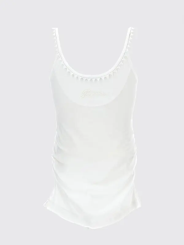 Jacquemus Cotton Tank - White
