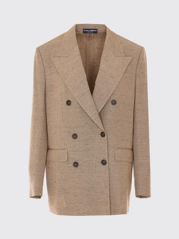 Dolce & Gabbana Double-breasted Tweed Blazer