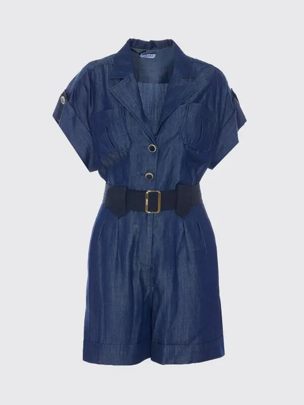 Liu Jo Lyocell Jumpsuit - Denim