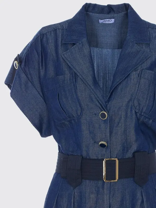 Liu Jo Lyocell Jumpsuit - Denim