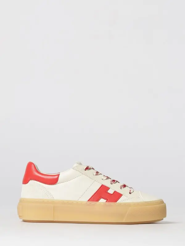 Hogan Low Top Sneakers - Beige