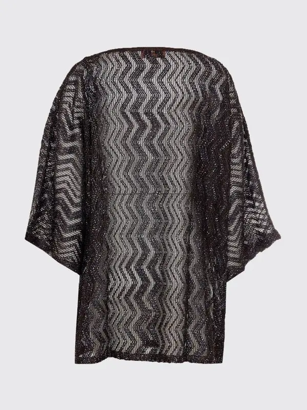 Missoni Zig Zag Viscose Lurex Knit Mini Dress