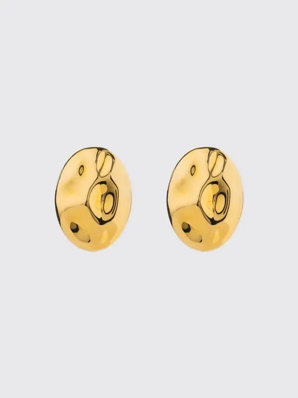 Federica Tosi 18kt -plated Bronze Rock Earrings - Gold