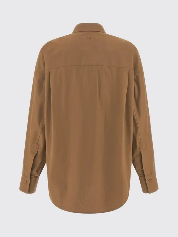 ARMARIUM Cotton Poplin Shirt - Brown