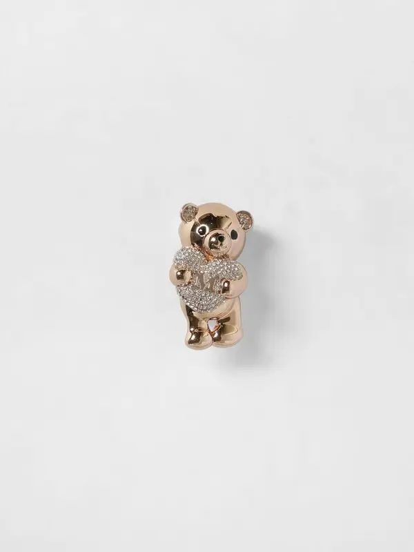 Max Mara Jewel Bear With Heart Pendant - Pink