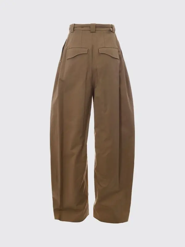 Sportmax Wide-leg Tailored Trousers - Brown