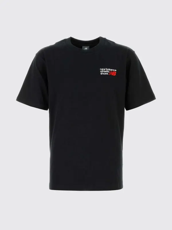NEW BALANCE Cotton T-shirt With Logo
