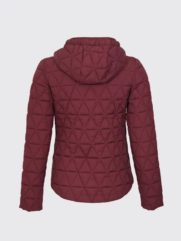 K-WAY Quilted Jacket With Hood - Violet