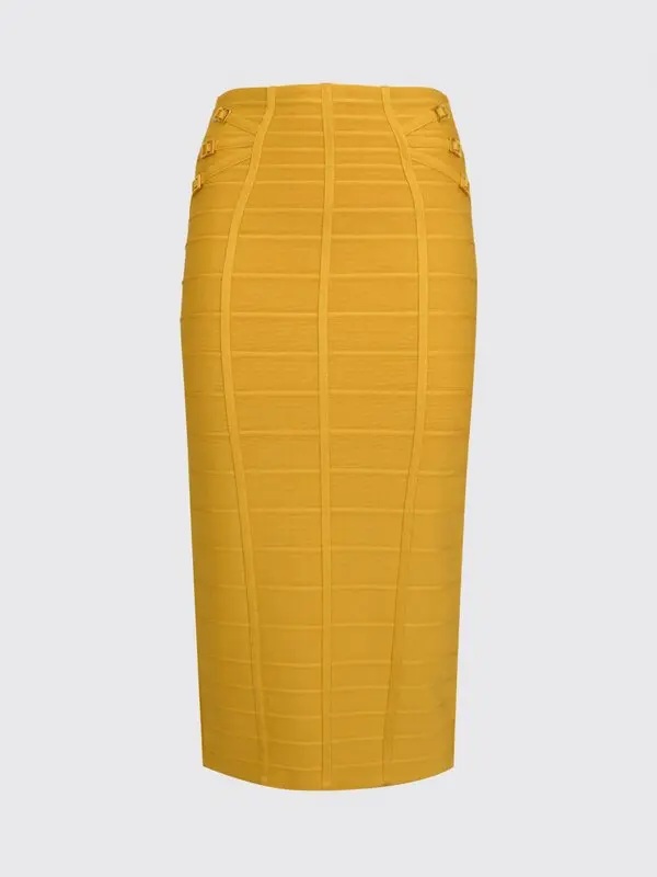 Elisabetta Franchi Midi Stretch Jersey Pencil Skirt