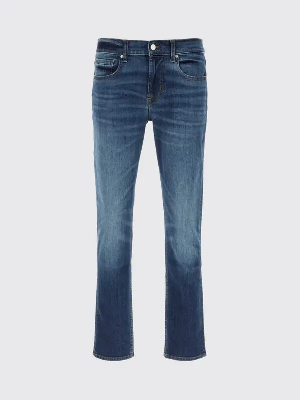 7 For All Mankind Slimmy Tapered Fit Stretch Denim Jeans - Blue