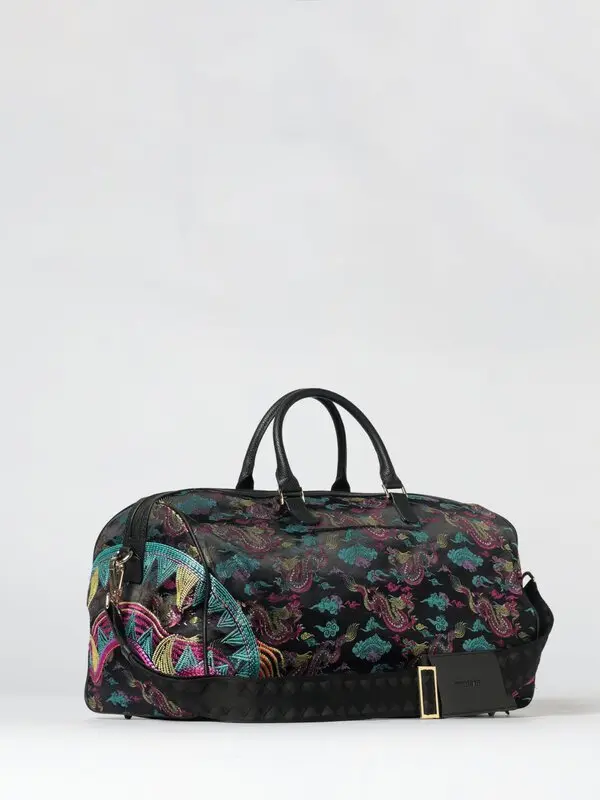 SPRAYGROUND Embroidered Dragons Nylon Duffle Bag
