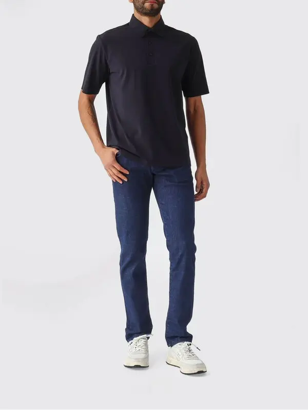 Jacob Cohen Slim Fit Stretch Cotton Jeans - Denim