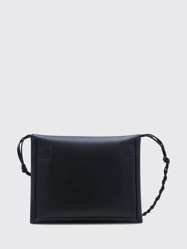 JIL SANDER Tangle Leather Bag - Black