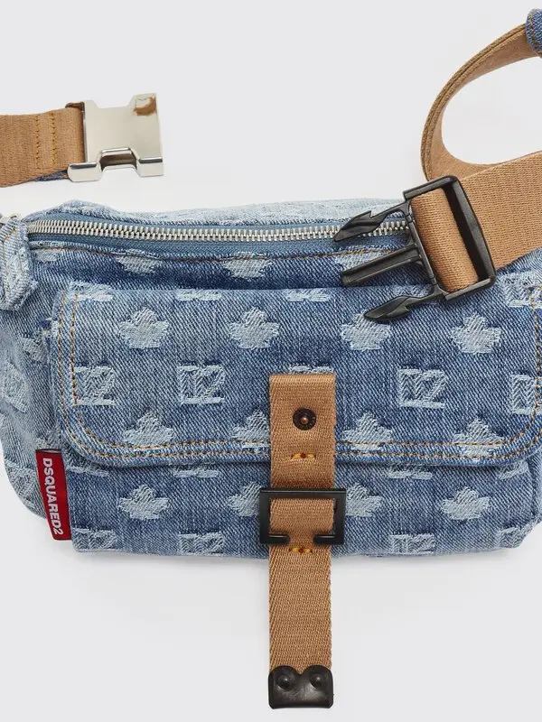 Dsquared2 Monogram Belt Bag - Denim