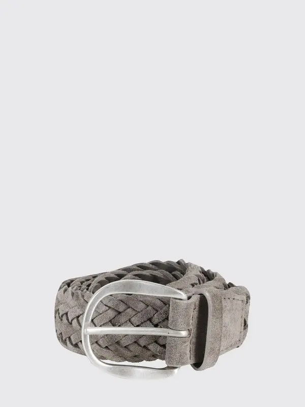 ORTIGNI Braided Belt - Mud