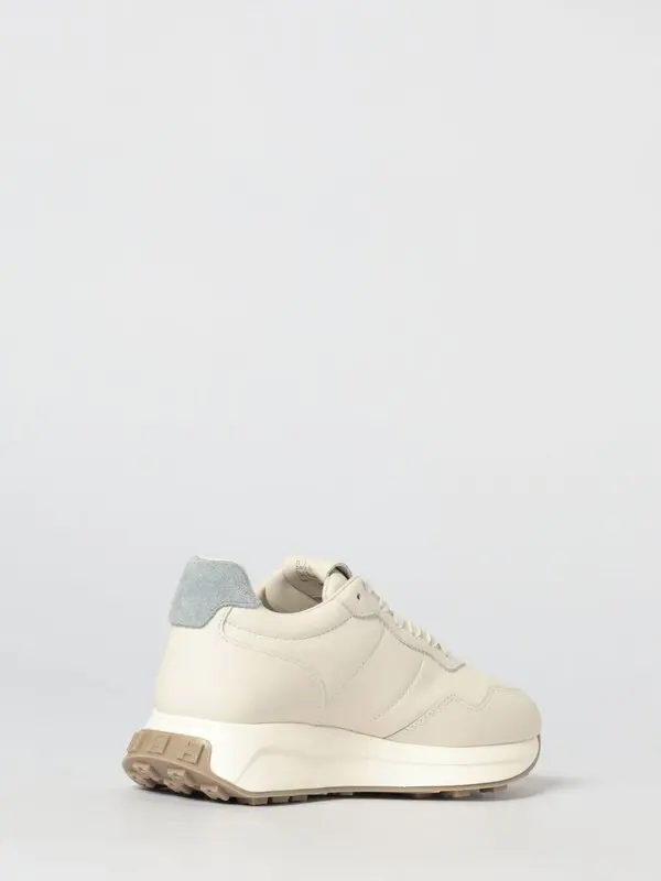 Hogan H641 Leather And Suede Sneakers - White