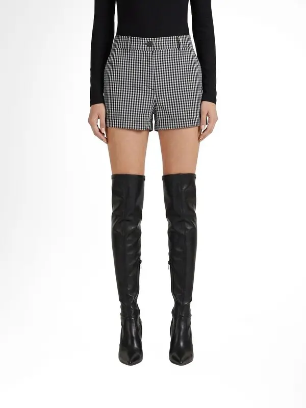 Michael Kors Gingham Cotton Shorts