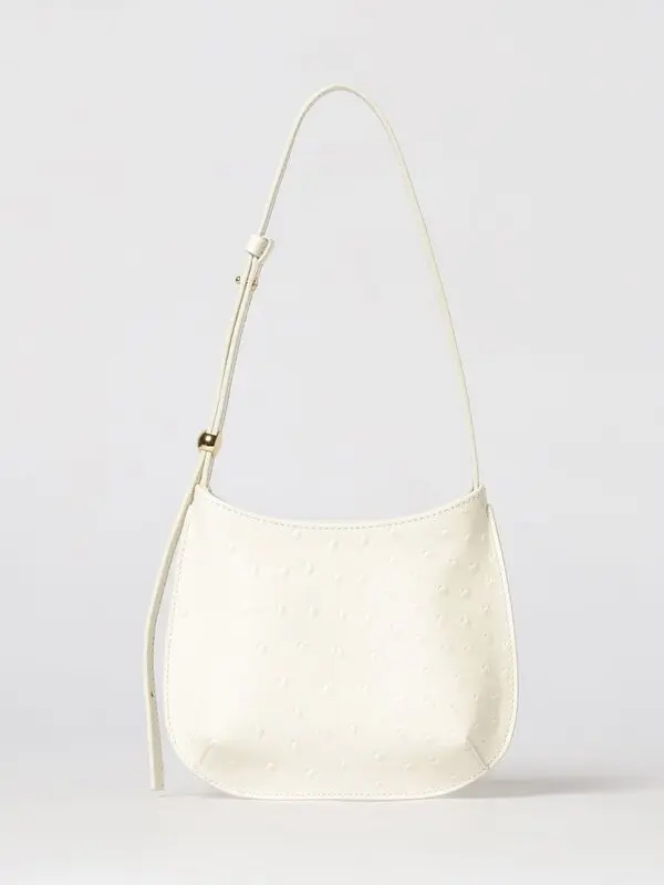 Jacquemus Le Petit Bisou Embossed Leather Bag - Ivory