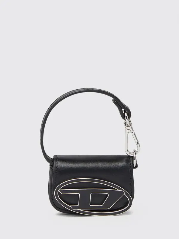 DIESEL® 1dr Leather Charm - Black