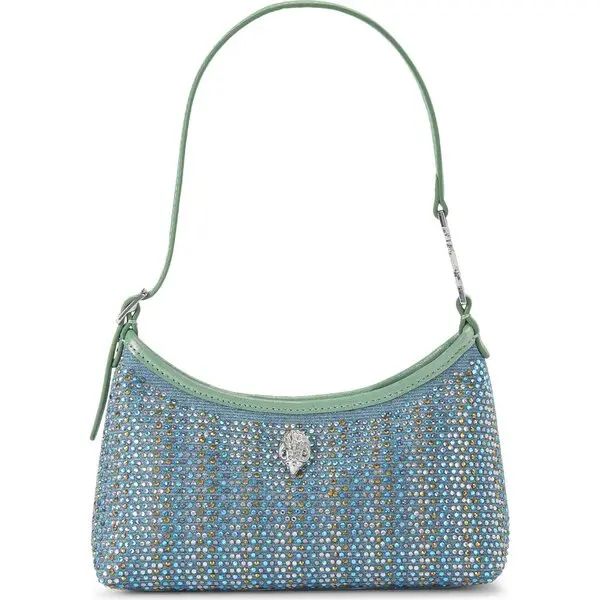 Kurt Geiger Mini Kurt Fabric Shoulder Bag - Pastel Blue
