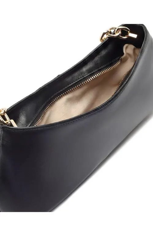AREZZO Small Luna Baguette - Black