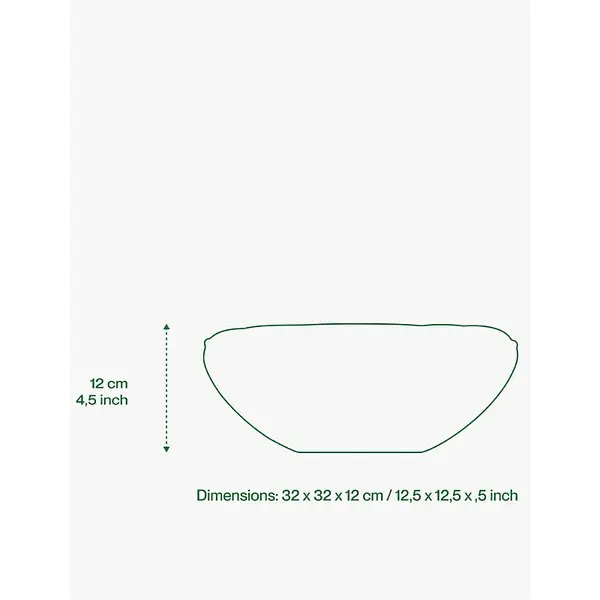 HOME STUDYO Mick Big Ceramic Bowl - Bubblegum Gloss