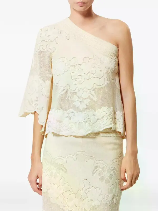 Isabel Marant Étoile Shilo Asymmetric Top - Neutrals