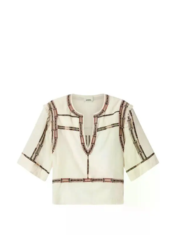Isabel Marant Fiosa Blouse - Neutrals
