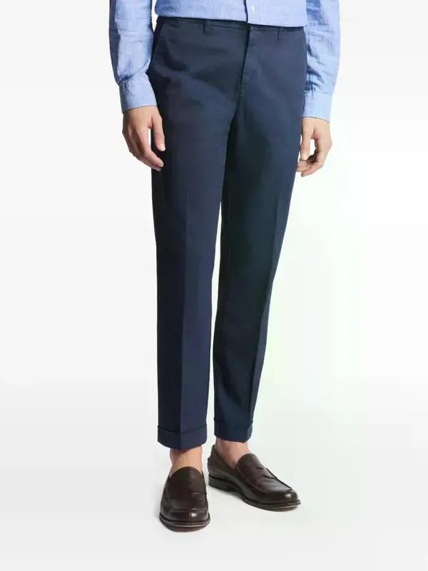 FAY Classic Capri Trousers - Blue