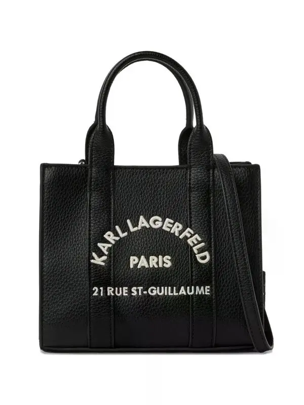Karl Lagerfeld Mini Rue St-guillaume Tote Bag - Black