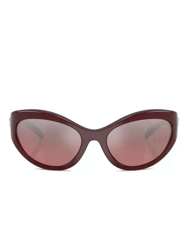 Versace Medusa Cat-eye Sunglasses - Red