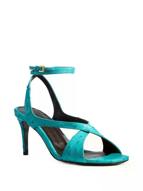 Khaite Liria Cross Strap Sandals
