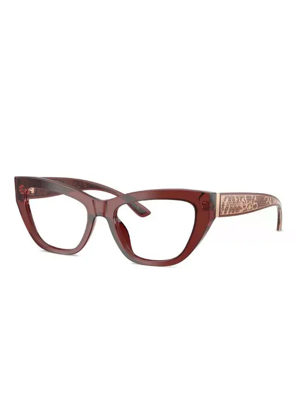 Dolce & Gabbana Cat-eye Glasses - Red