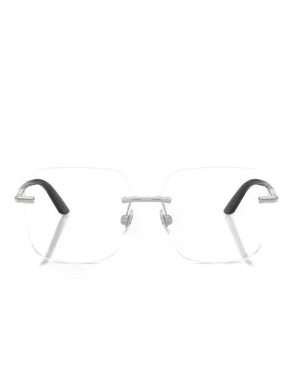 Dolce & Gabbana Square-frame Glasses - Silver