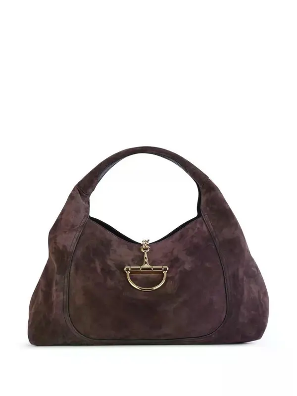 Gucci Maxi Softbit Shoulder Bag - Brown